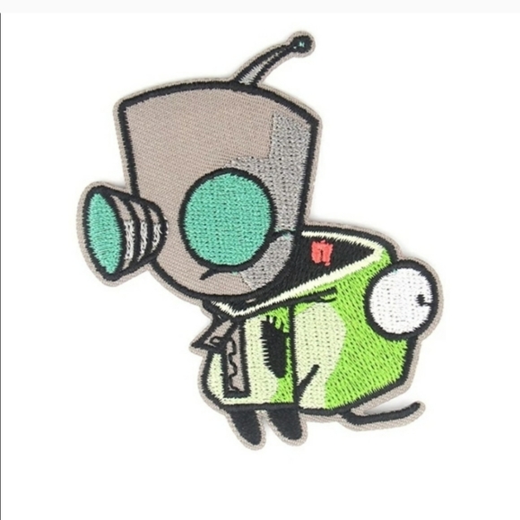 Invader Zim | Accessories | Invader Zim Iron On Patch | Poshmark